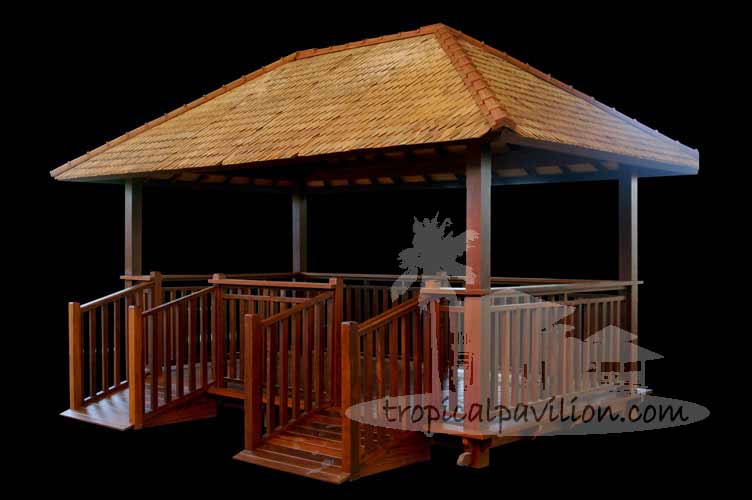 Balinese prefabricated gazebo and pavilion