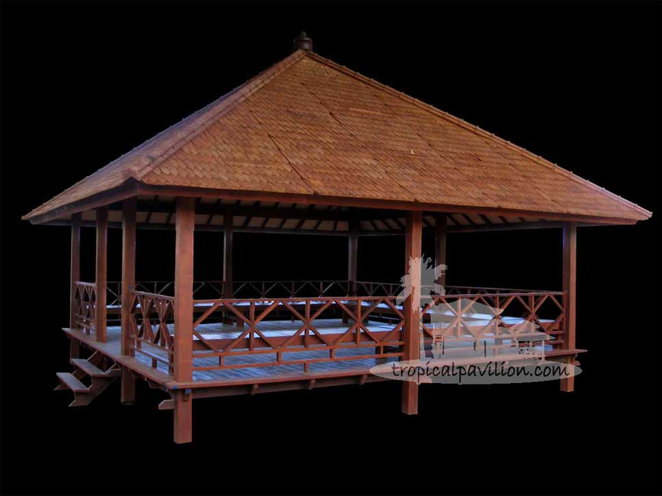 Balinese prefabricated gazebo and pavilion