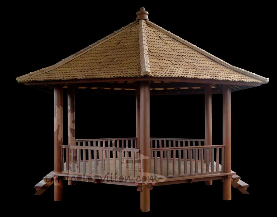 Balinese prefabricated gazebo and pavilion