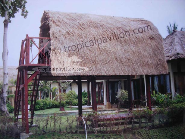 Indonesian prefabricated wooden house